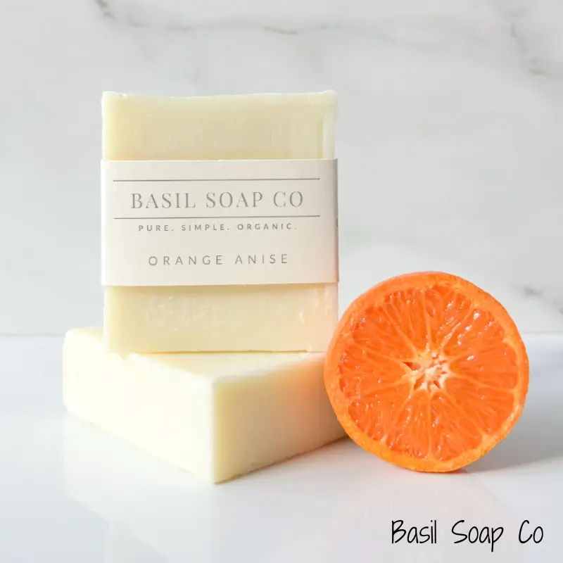 Handmade Orange Anise Soap with Essential Oils